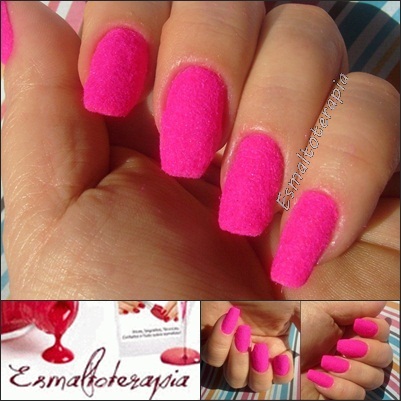 Esmaltoterapia: Plush Nail - É cor de rosa choque