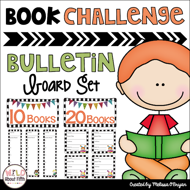 40 Book Challenge FREEBIES Every Teacher Needs | Wild about fifth grade