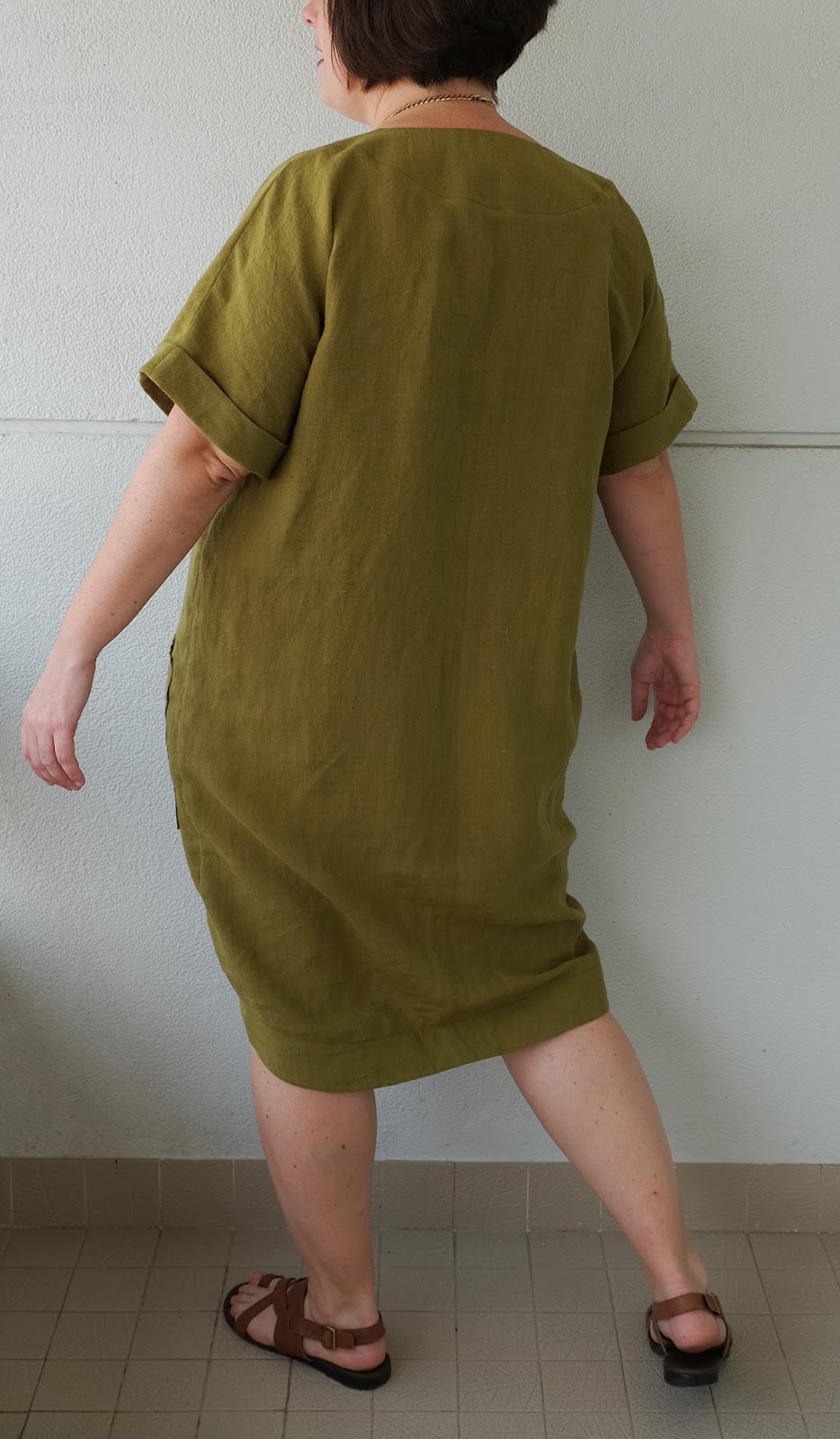 Cookin' & Craftin': Style Arc Adeline Dress in Linen