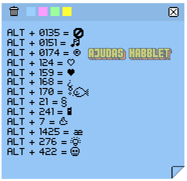 "Emoticons" de ALT
