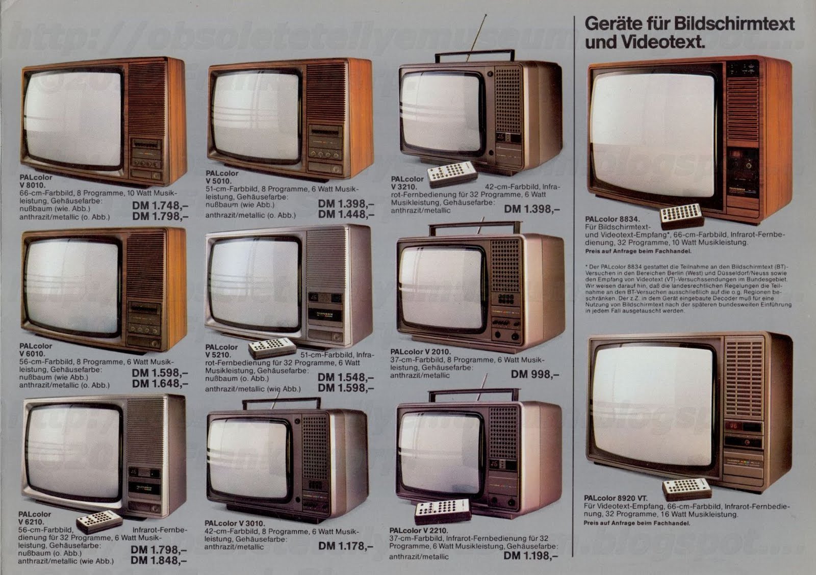Obsolete Technology Tellye !: TELEFUNKEN PALCOLOR 2228 YEAR 1983.