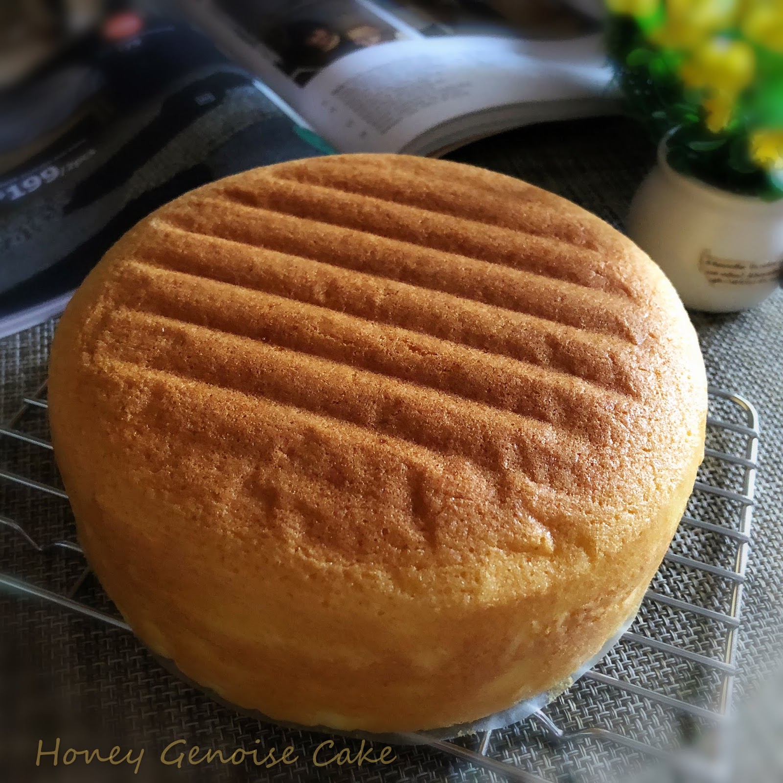 My Mind Patch: Honey Genoise Cake