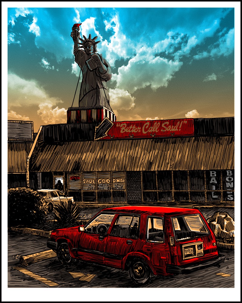 Inside The Rock Poster Frame Blog Tim Doyle Unreal Estate 3 At Spoke Art Preview