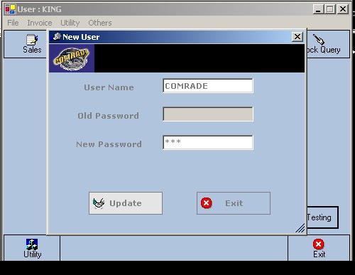 Accounting Software (Comrade ERP): Comrade Accounting Software Screens
