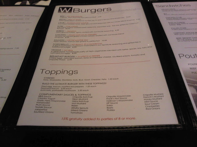 W BURGER BAR | CJ NOMS