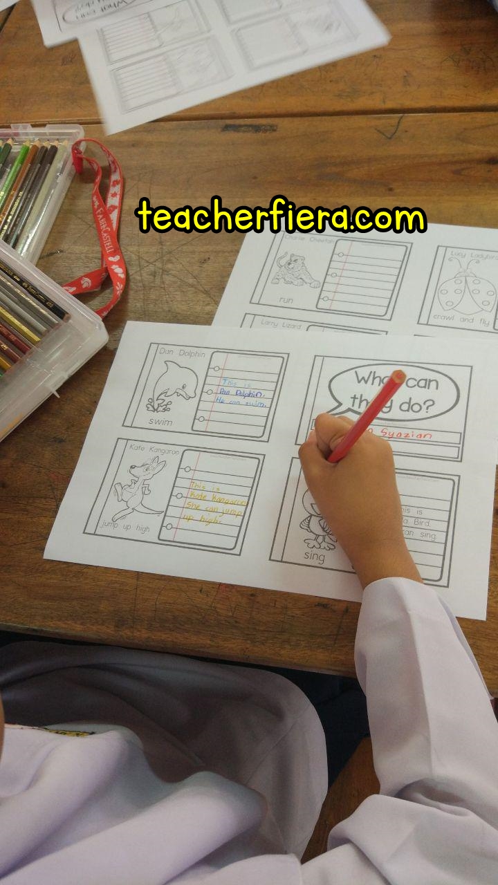 teacherfiera.com: SELF MADE MINI BOOK (WHAT CAN THEY DO? ) YEAR 2 UNIT 8