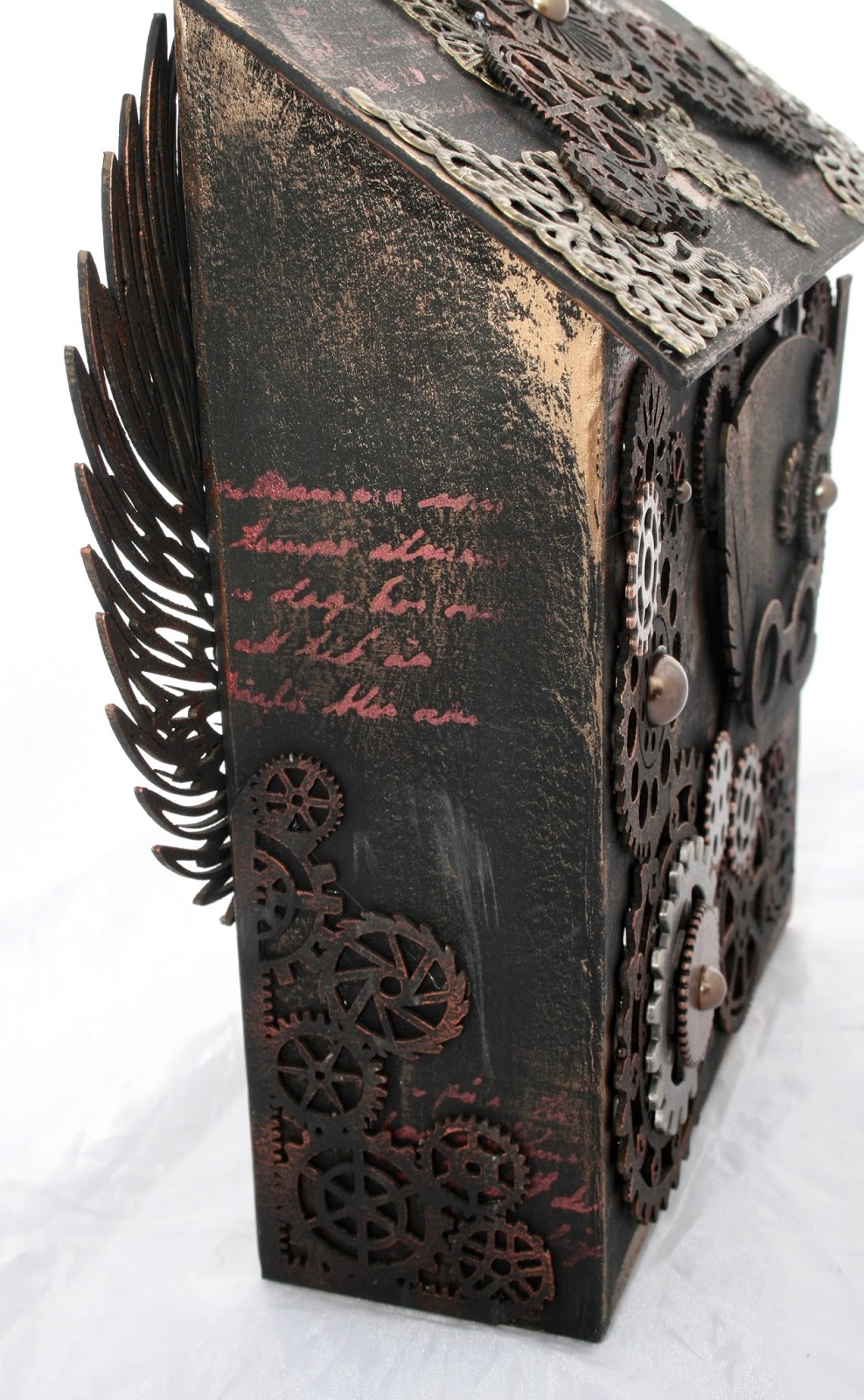 my little creative place: Steampunk Mailbox