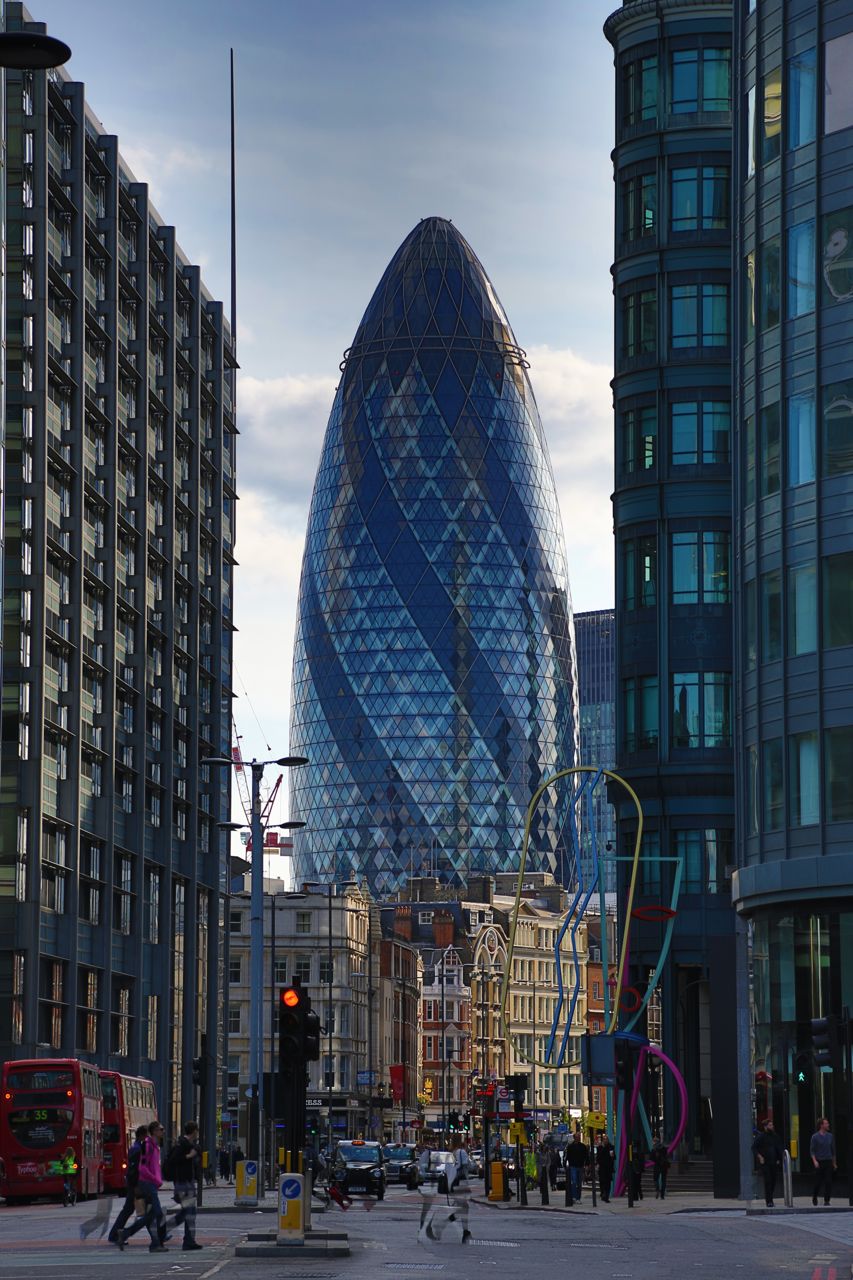 Shadows & Light: Gherkin, Salman and Dexter