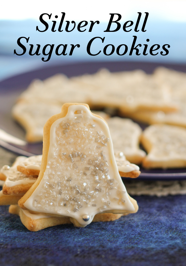 Food Lust People Love: Silver Bell Sugar Cookies #CreativeCookieExchange
