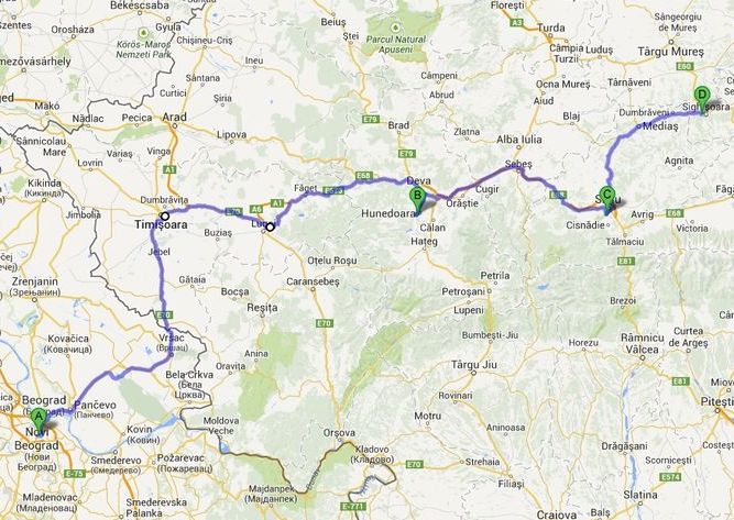 Idemo dalje: Transilvanija 1.deo, putovanje i Hunjadi zamak