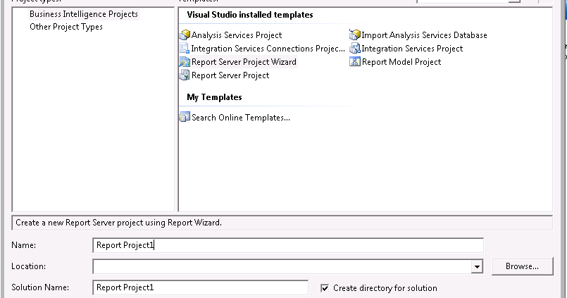 SSRS Tutorials: Lesson 4 : Creating your first SSRS report.