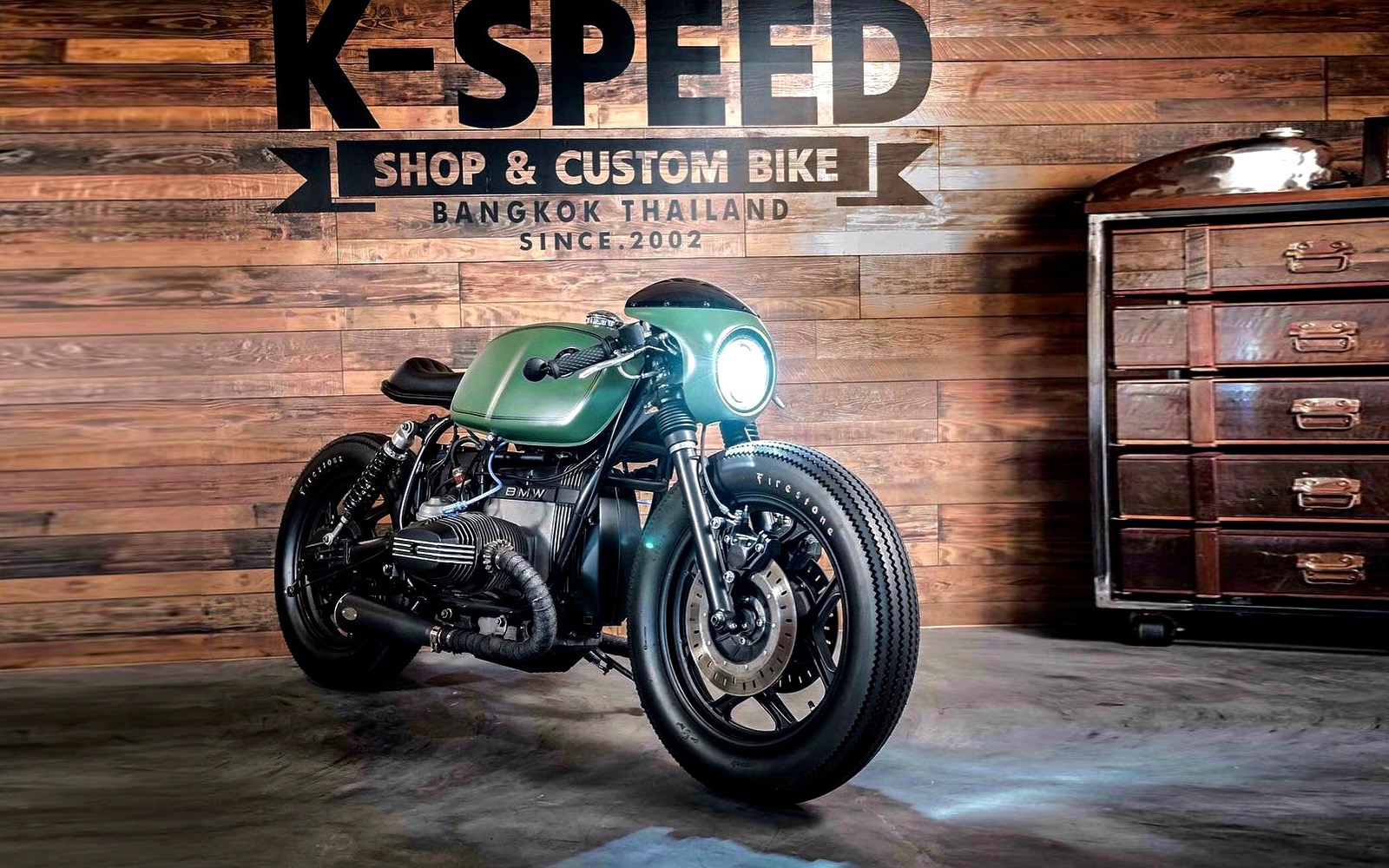 Green Light Racer - Inazuma café racer