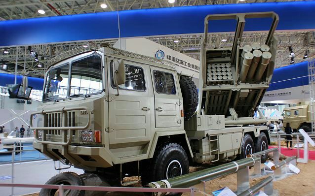 Algerian National Army reveals its Chinese-made SR5 MLRS during ...