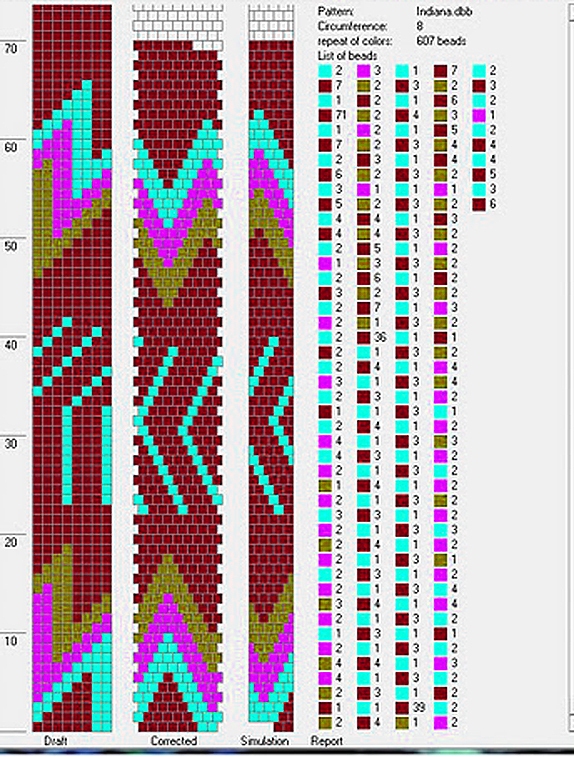 cigdemineli: DB BEAD CROCHET PATTERNS / Hapishane işi desenler