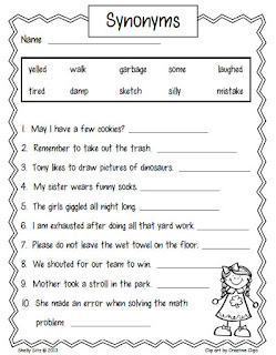 Synonyms for St. Patrick's Day - Second Grade Teaching Blog