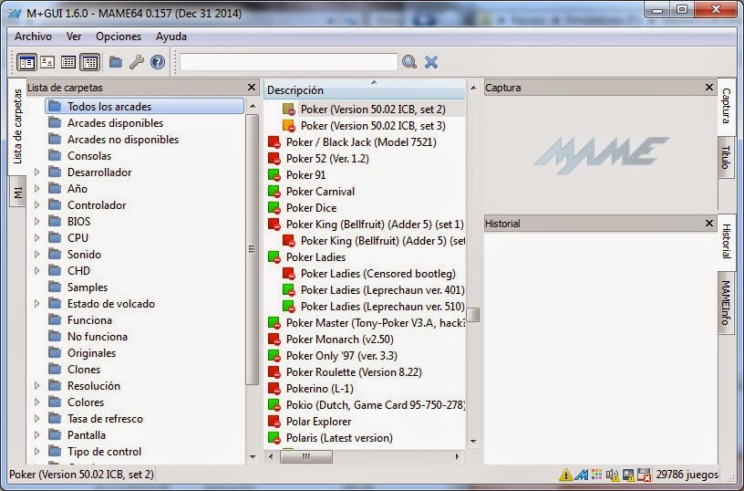 Juegos Rescatados: Mame Plus [Arcade]