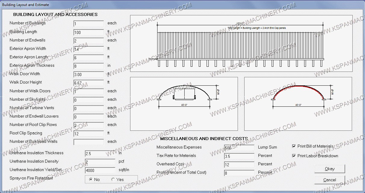 k span machine: super span machine k span machine large span machine