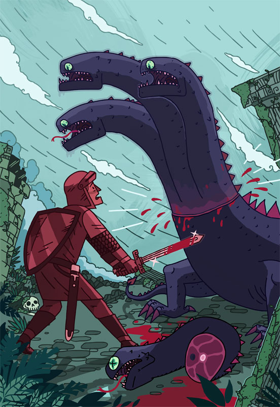 Chris Danger Illustration