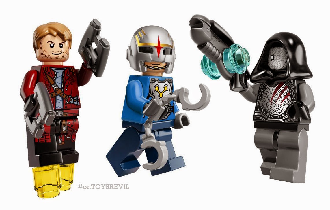 "Guardians of the Galaxy" LEGOs Revealed