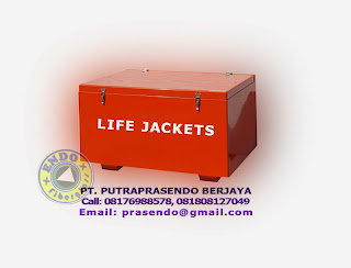 Jual Life Jacket Box: Bikin Life Jacket Box Fiber di Jakarta