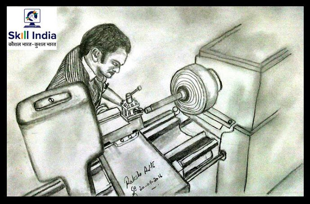 GOOGLE -My Own work on Google : PENCIL DRAWING - SKILL INDIA