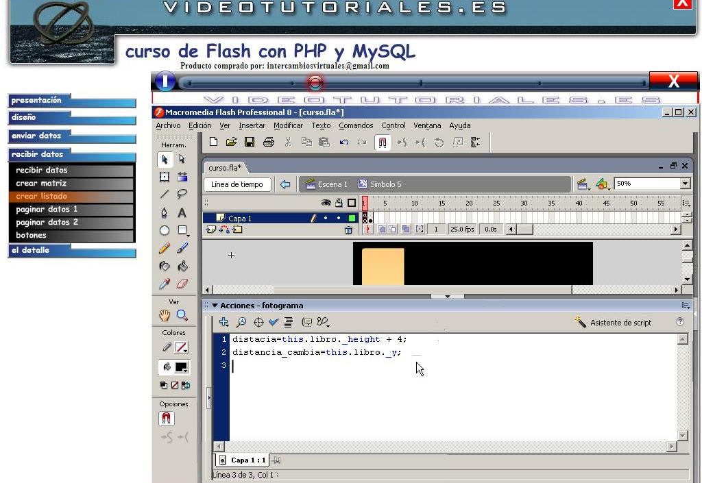 Blog de Estudio: Diseñe Aplicaciones Dinámicas con PHP - MySQL & Flash