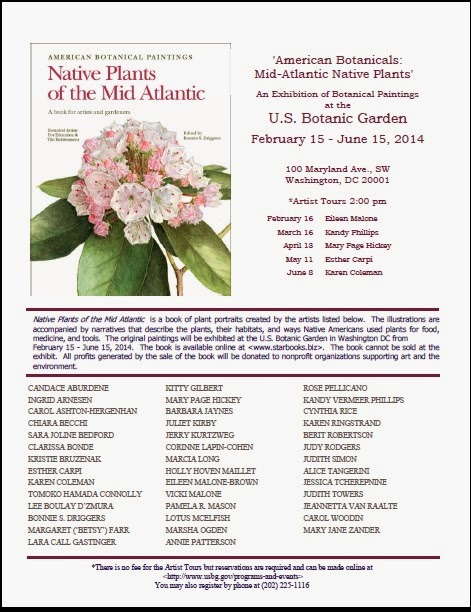 Central Virginia Botanical Artists: American Botanicals: Mid-Atlantic ...