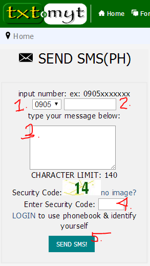 Send Free Text Messages in the PH with just 2 easy steps : let ur mind ...