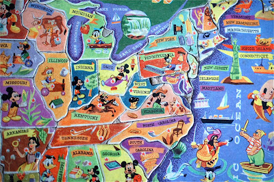 Walt Disney United States Character Map - Living a Disney LifeLiving a ...