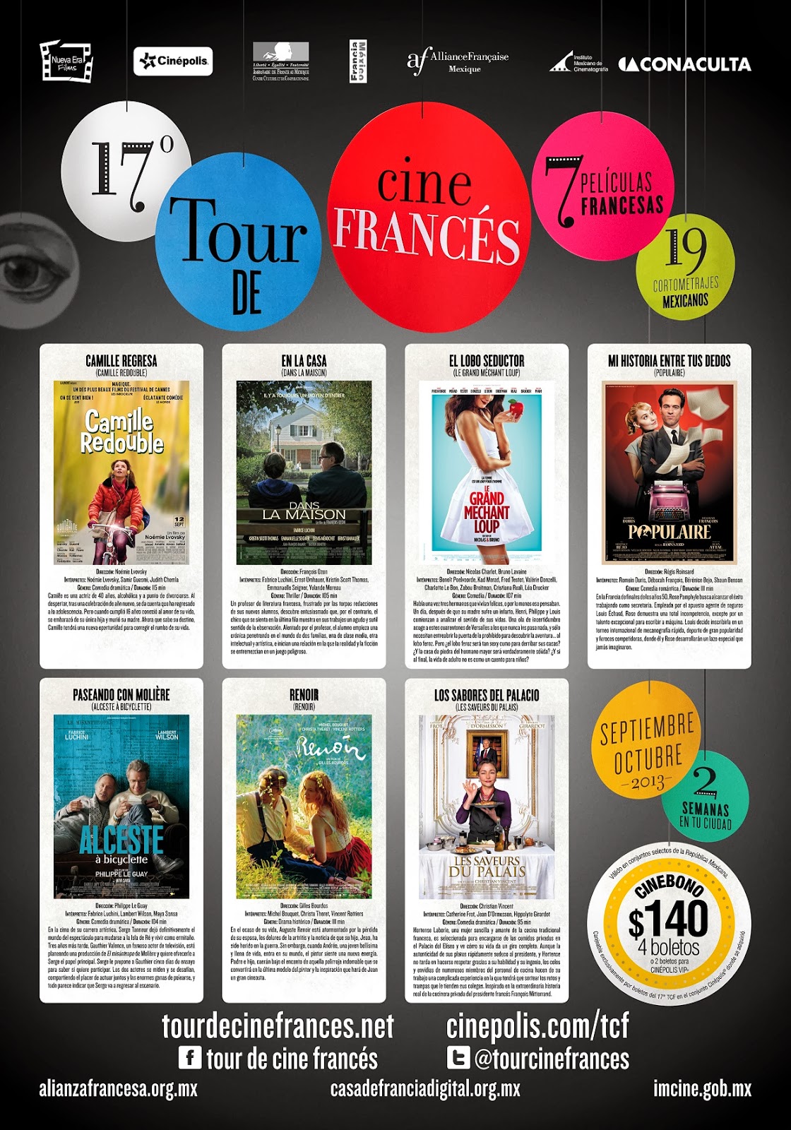 Reseña: 17° Tour de Cine Francés | SÓLO SANGRONS