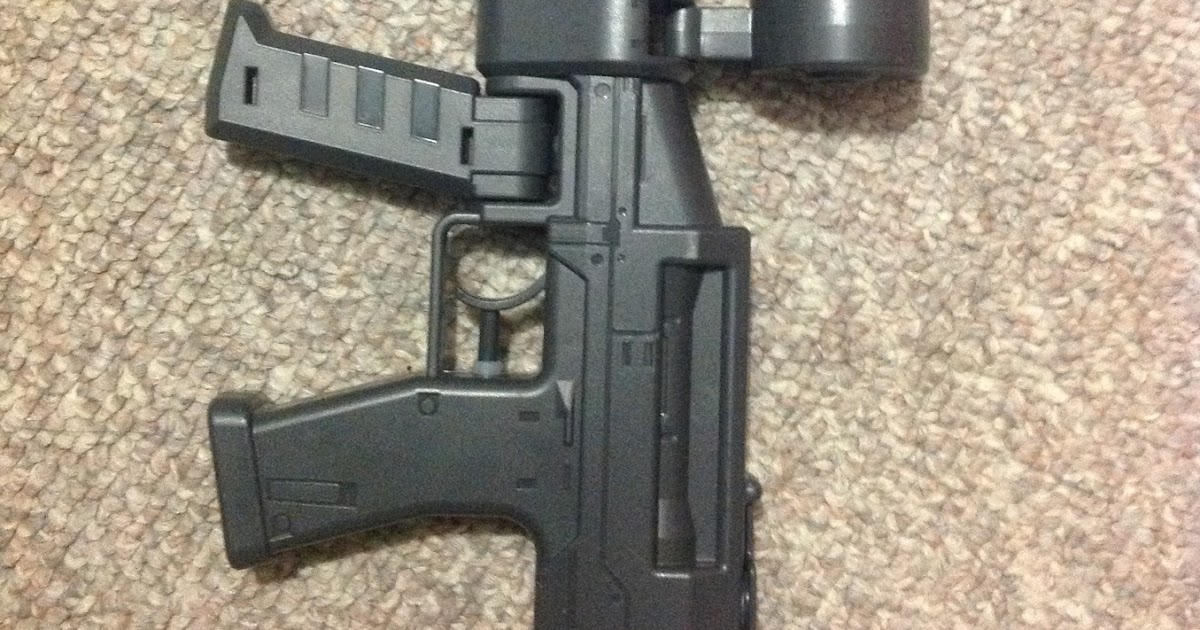 XBR-M-79-07G Beam Rifle-type Water Gun review by Gundamkitscollection ...