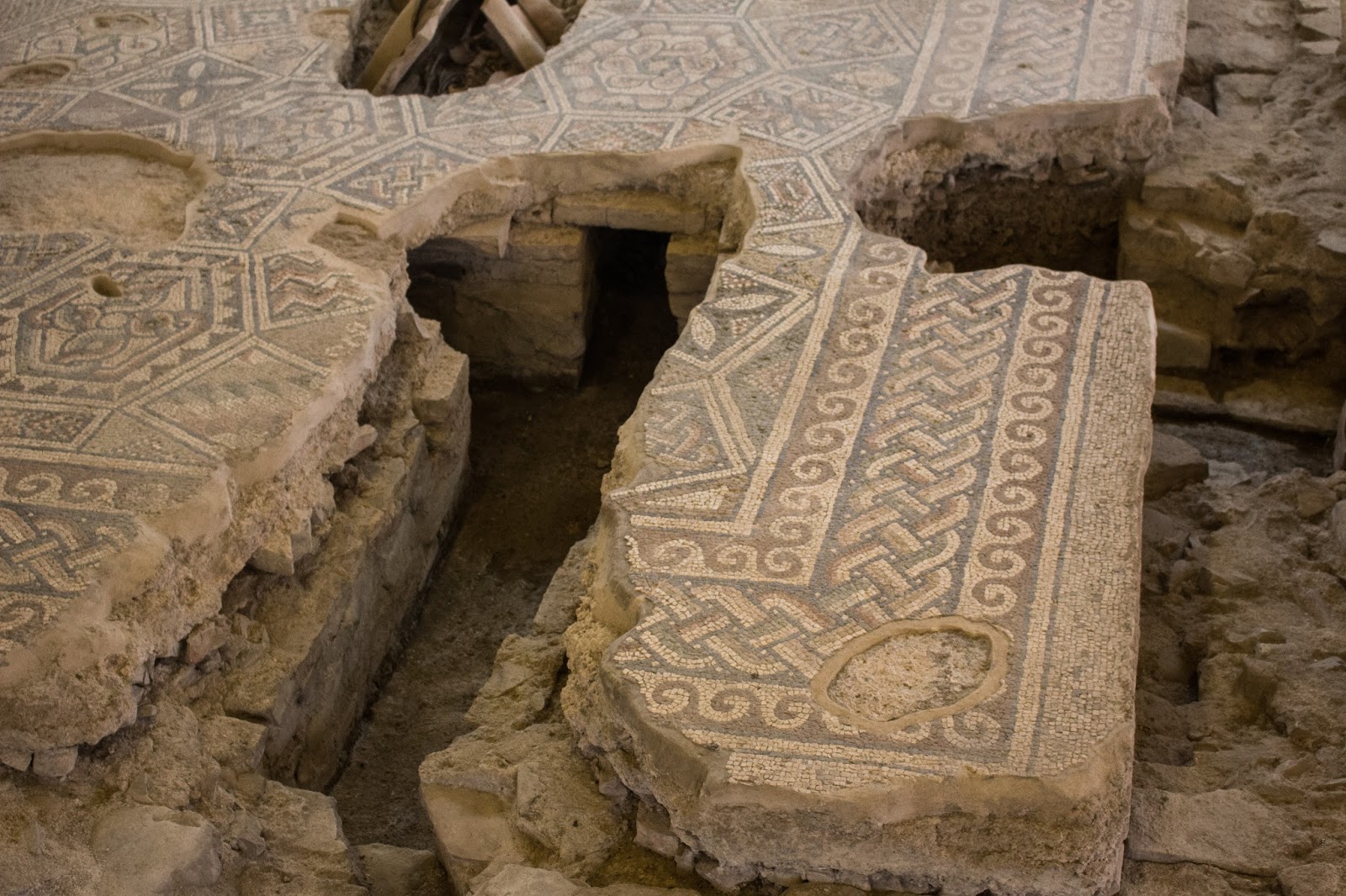Images from my peripatetic life: Roman hypocaust, Rimini, Italy