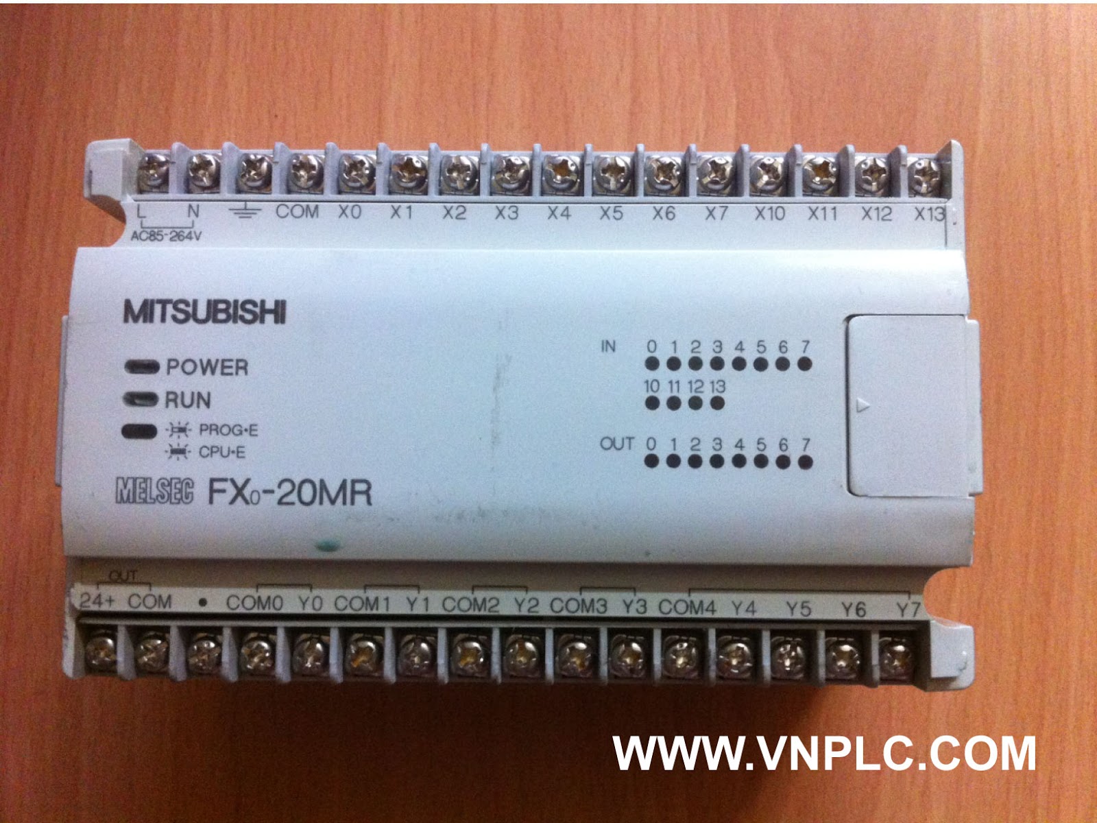 Mitsubishi PLC - FX0-20MR - VNPLC.COM - Mua bán PLC, HMI, Biến tần ...