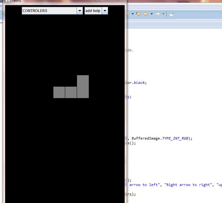 Java and Programming: Tetromino Game Java Program and GUI