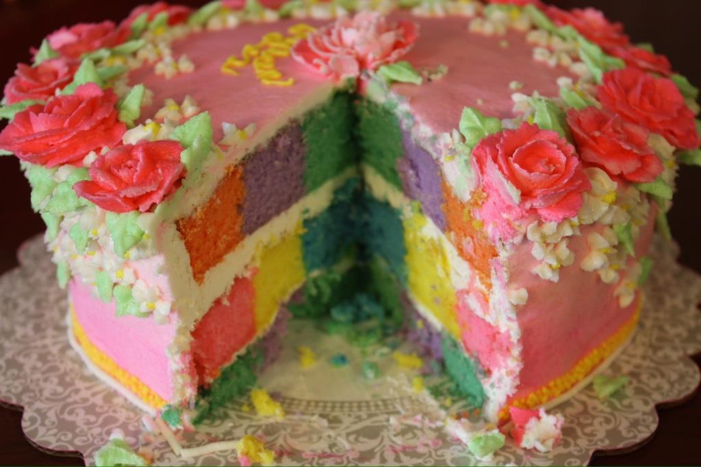 Cakeopolis: # 125 Baby Kay's 1st Birthday Cake