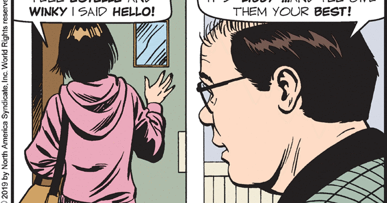 Mary Worth and Me: Mary Worth 3203