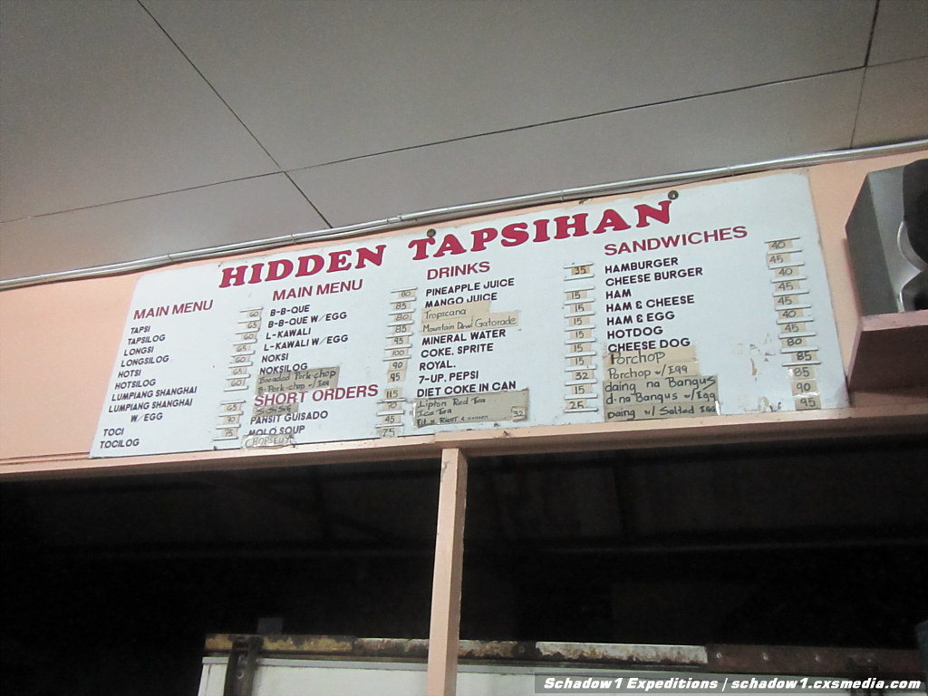 Hidden Tapsihan : Schadow1 Expeditions | A travel and mapping resource ...