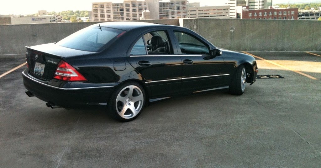 Mercedes-Benz C55 AMG W203 on R18 Rotiform Nue Wheels | BENZTUNING