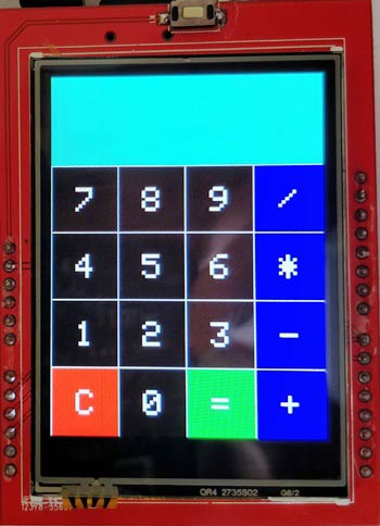 Arduino Touch Screen Calculator using TFT LCD - Internet of Things