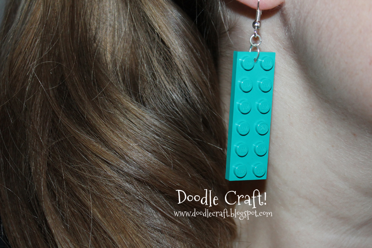 Lego Earrings!