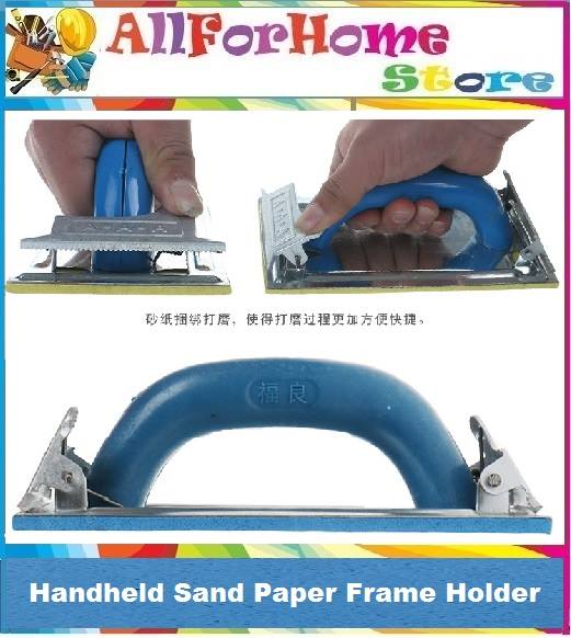 ALL FOR HOME STORE: Hand Grip Sand Paper Frame Handheld Sandpaper ...