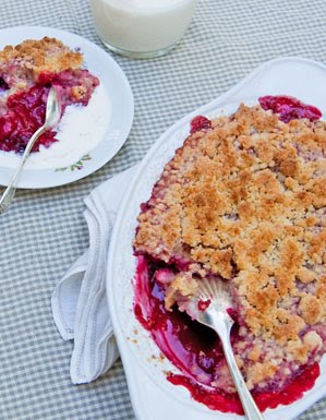 Fresh Raspberry Cobbler-& Back in My Berry Foraging Glory Again ...