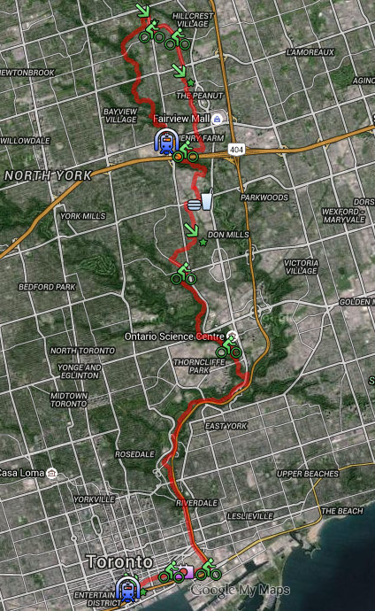 Cardio Trek - Toronto Personal Trainer: Bicycling