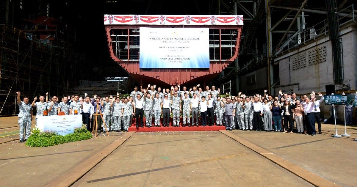 DEFENSE STUDIES: Keel Laying of Eight LMV, RSS Fearless
