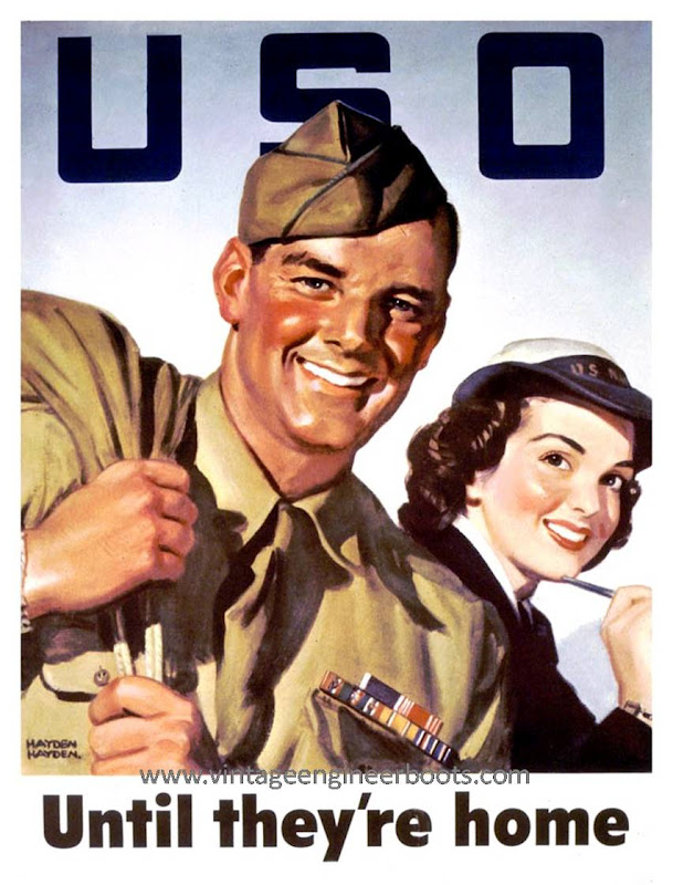 Vintage Engineer Boots: MOTO MONDAY: USO TURNS 71