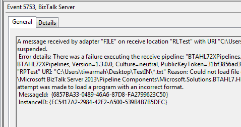 Error : An attempt was made to load a program with an incorrect format.