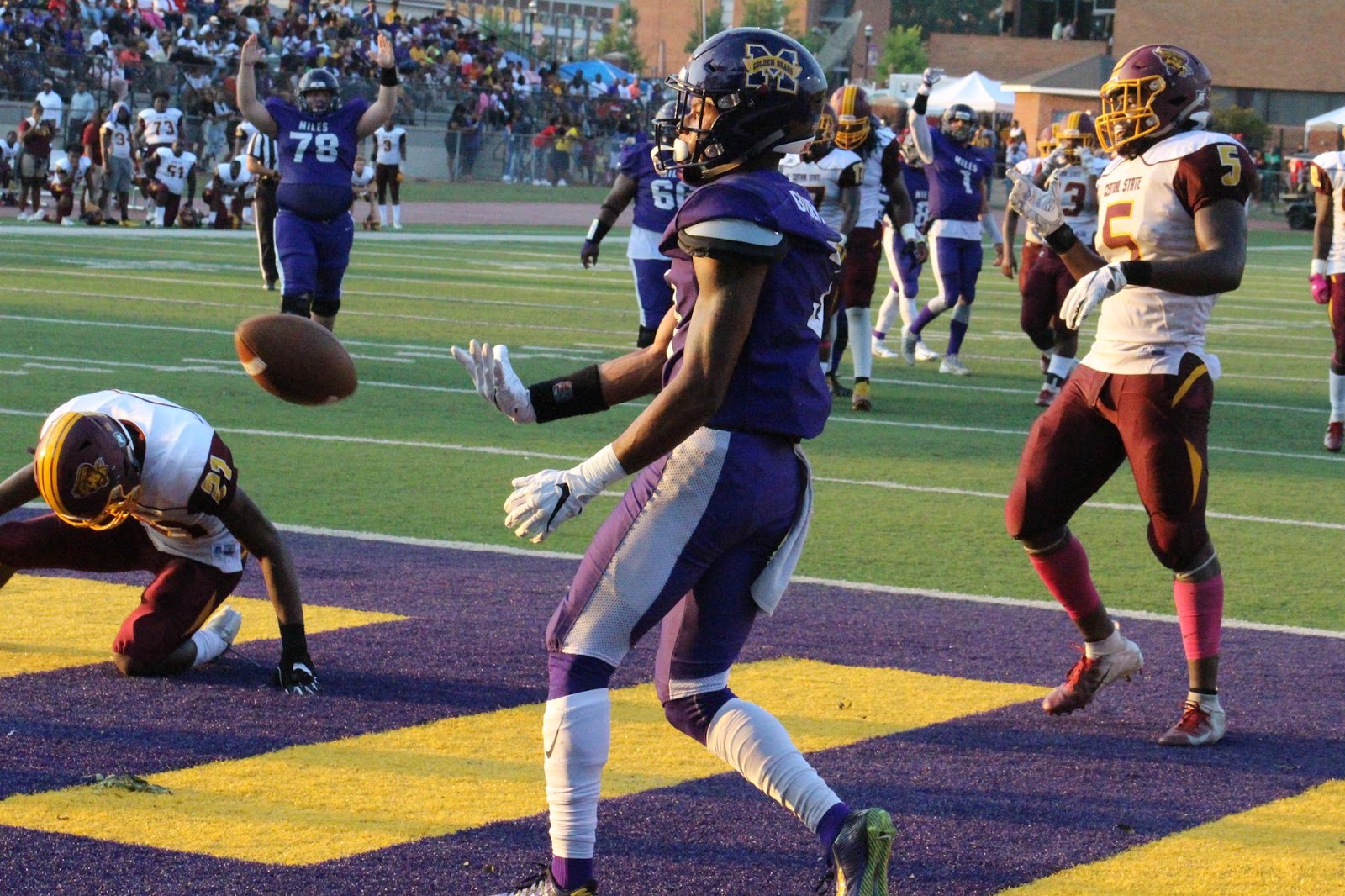 MEAC/SWAC SPORTS MAIN STREET™: Miles Golden Bears Notch First Win Of Season