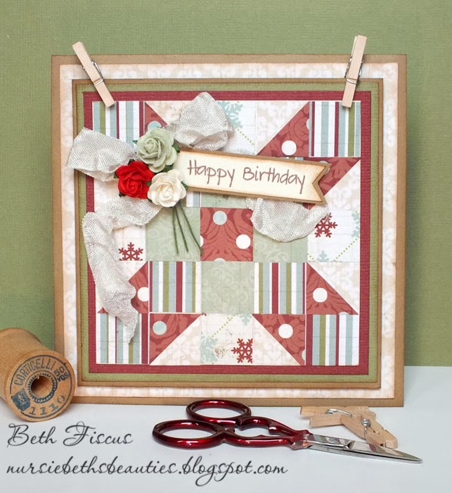 Beth's Beauties: Happy Birthday Quilt Card