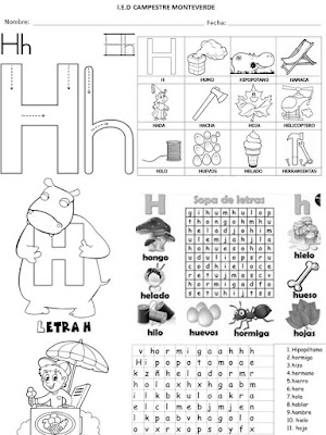 Los Reyes de La Colina: Actividad letra H