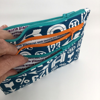 A Photo's Worth: Triple Zip Pouch #7